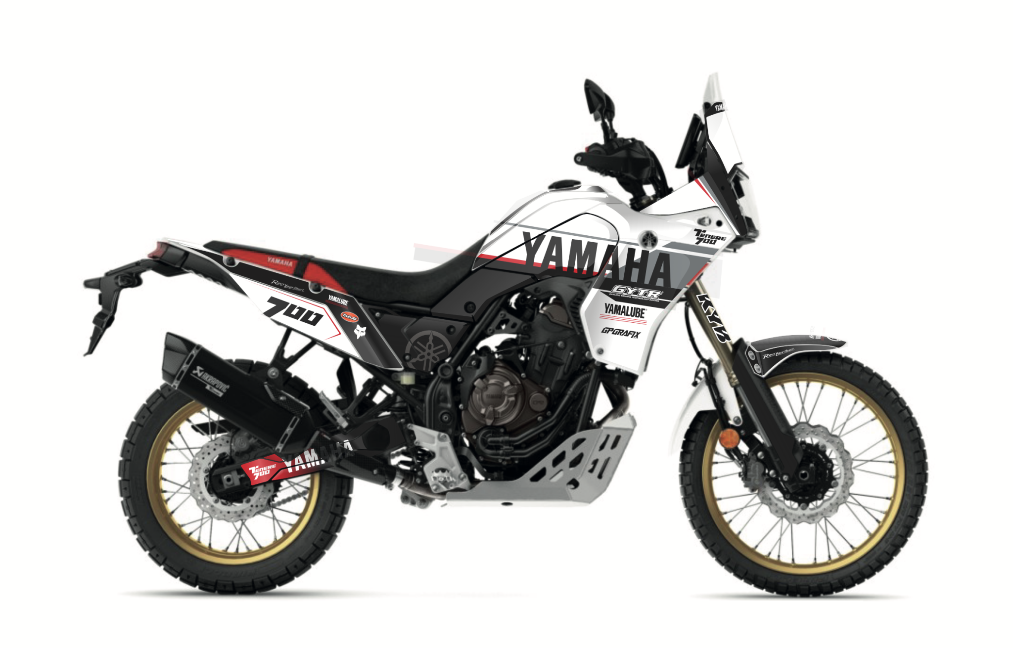 Tenere Dakar White – Gp Grafix
