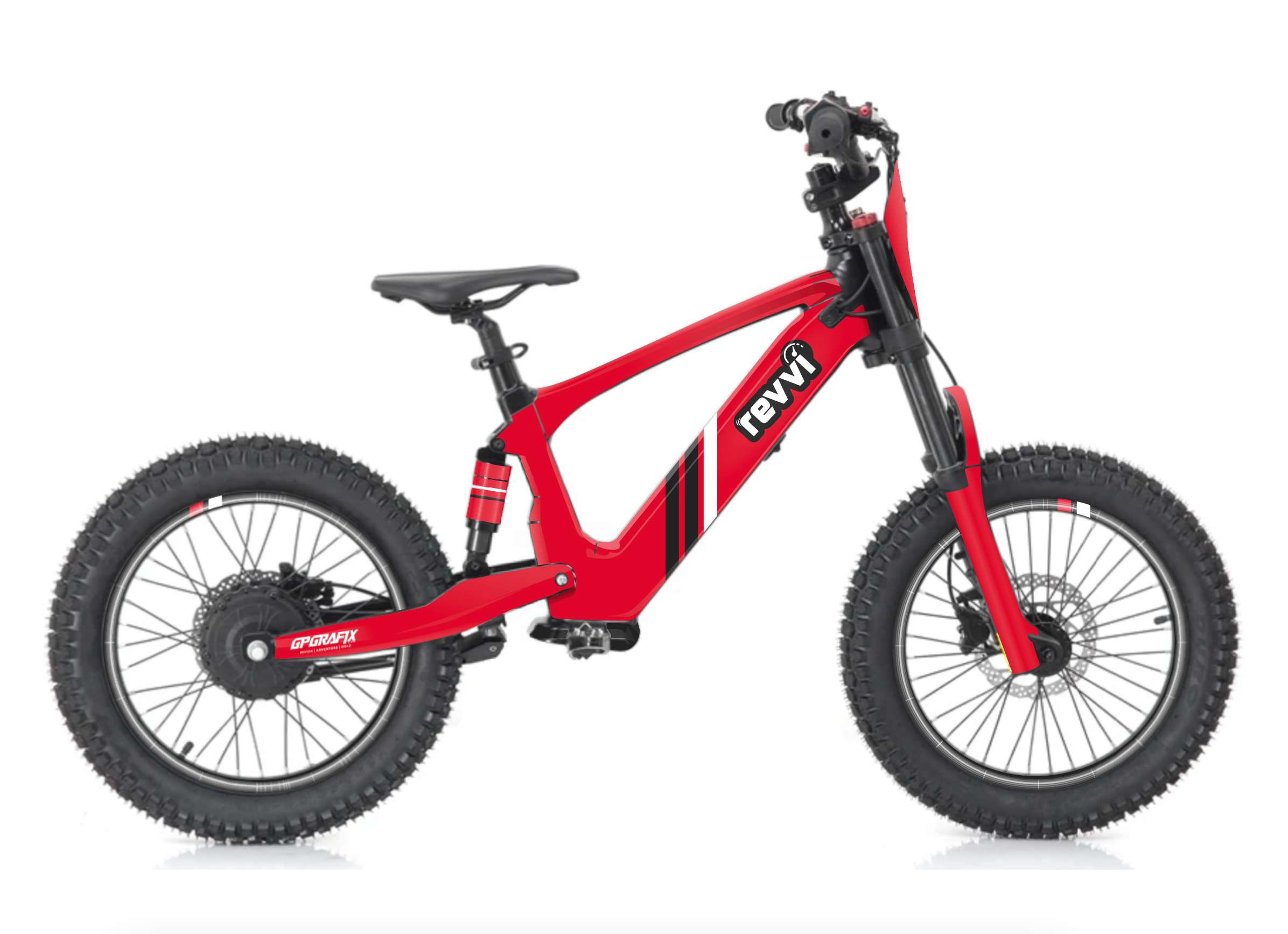Revvi Red Stripe Kit – Gp Grafix